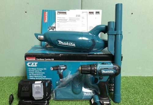 Шуруповерт Makita DF333D Пылесос Makita CL106FD