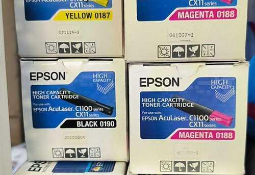 Картридж для Epson C 1100/CX, 0187, 0188, 0189, 01