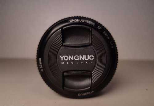 Объектив yongnuo 50mm f1 8