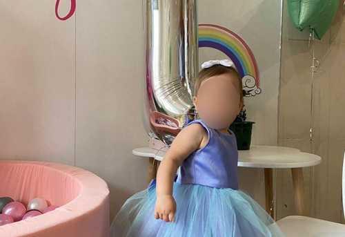 Нарядное платье для девочки на 1 годик