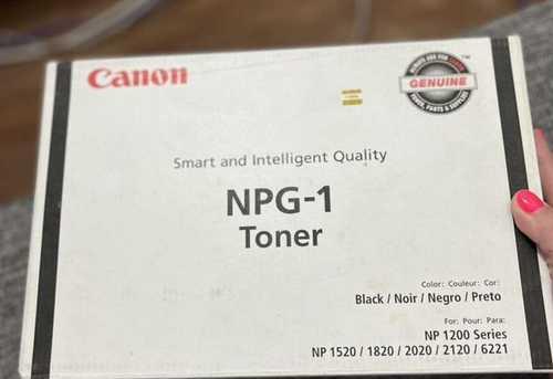 Картридж лазерный Canon NPG-1 черный