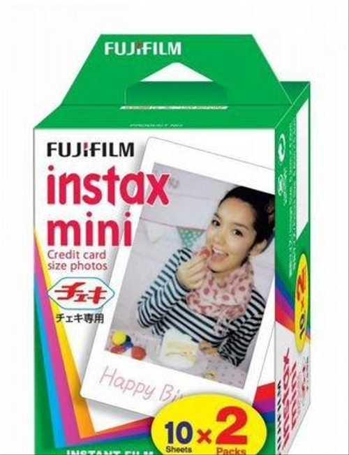 4 картриджа Instax Mini для доставки