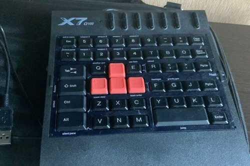 Игровая клавиатура A4 Tech X7 G100 новая
