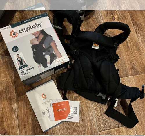 Эргорюкзак ergobaby omni 360