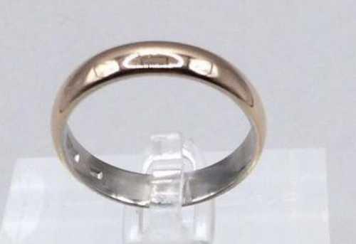 Комбинированое кольцо золото платина