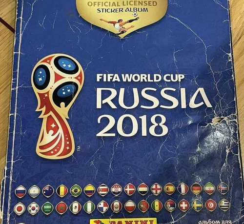 Наклейки Panini fifa world cup Russia 2018