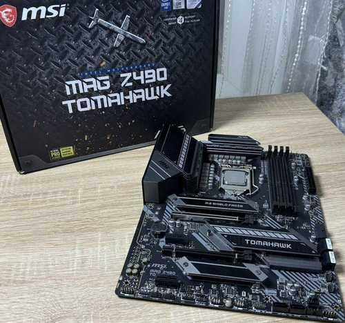 Комплект: Z490 Tomahawk   i7 10700k