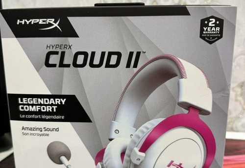 Наушники HyperX Cloud 2 Pink (Розовая версия)