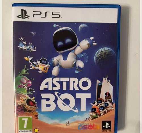 Игра astro bot ps5 диск