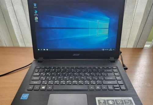 Ноутбук 14" Acer Aspire 1 A114-31, 32 ГБ, Celeron N3350, RAM 4 ГБ, Intel HD Graphics 500