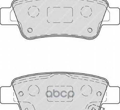 Колодки тормозные дисковые FDB4233 Ferodo
