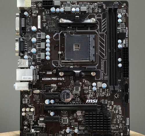 Материнская плата MSI A320M PRO-VD/S AM4