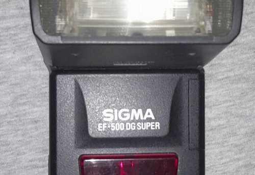 Вспышка Sigma EF-500 DG super