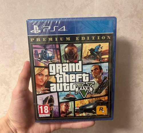 GTA5 PS4 новый диск