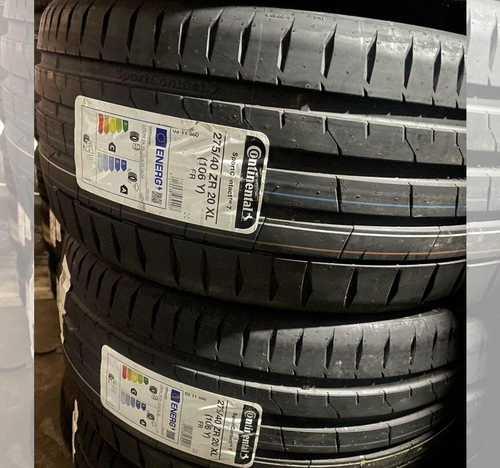 Continental ContiSportContact 7 245/45 R20 и 275/40 R20 103Y