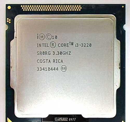 Процессор Intel core-i3 3220, 3.3 GHz с графикой