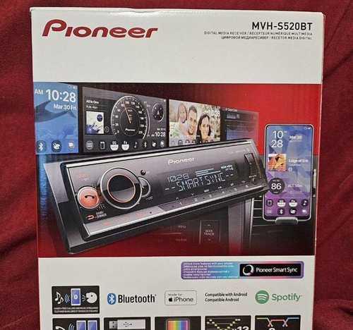 Магнитола pioneer mvh s520bt