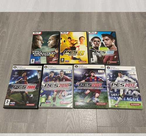 Pro Evolution Soccer коллекция на PC