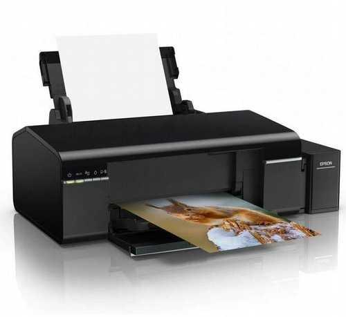 Цветной струйный принтер с снпч Epson L805 б/у