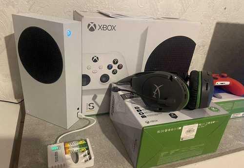 Xbox series s+ Беспроводная гарнитура HyperX Core