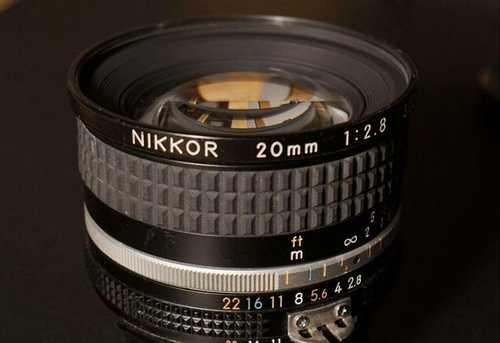 Nikon Nikkor 20mm F/2.8 AI-S