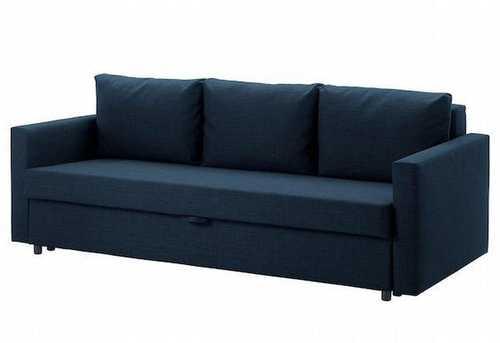 3-местный диван-кровать фрихетэн темно-синий