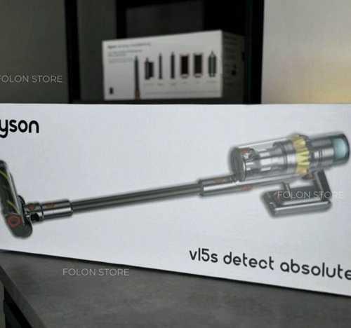 Пылесос Dyson V15s absolute