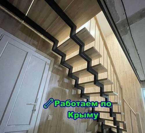 Лестница с кованными элементами Работаем по догово