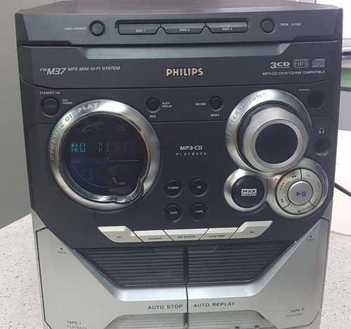 Музыкальный центр Philips, нет звука