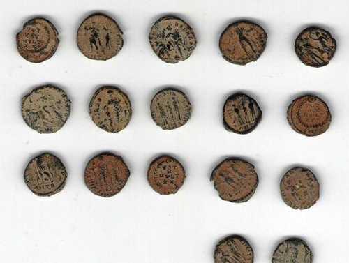 Древний Рим. Античные монеты. Бронза. Оригиналы