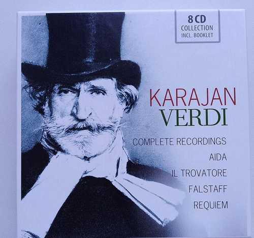 Karajan. Verdi: Complete Recordings 8 CD