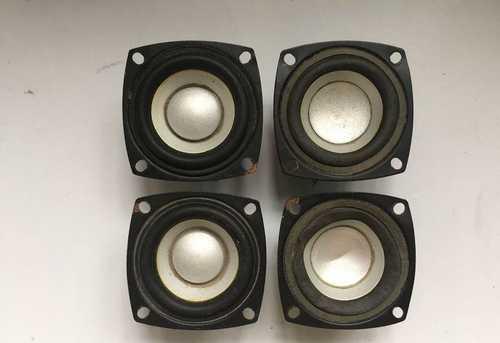 Динамики 4 шт от колонки daewoo Front Speaker Syst