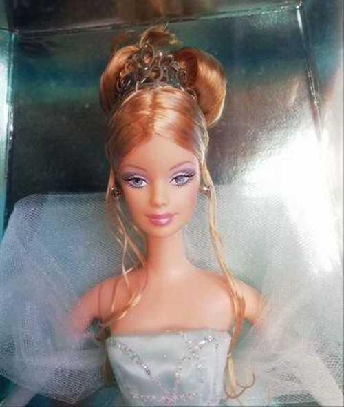 Aqua Blue Dress Barbie Doll Mattel