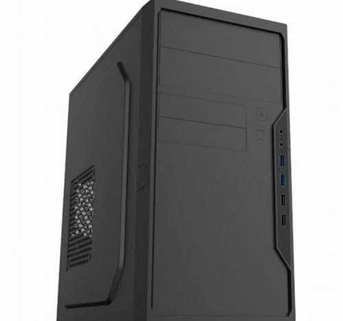 Foxline FL-733R-FZ450R-U32-NRP mATX case, black, w/PSU 450W 12cm, w/2xUSB2.0, w/2xUSB3.0, w/P-lock