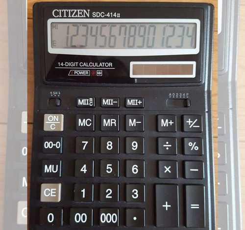 Калькулятор citizen cds-414 ll