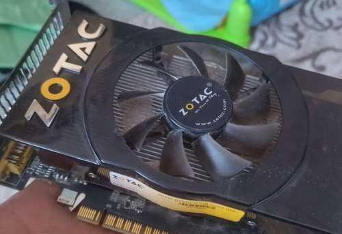 Видеокарта zotac GTX550 Ti 1gb 192bit DDR5