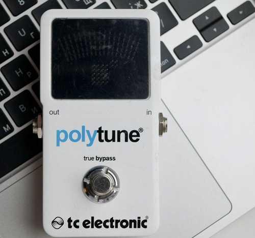 Tc electronic polytune 2 тюнер для гитары