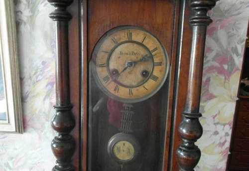 Антикварные настенные часы "le roi a Paris",19 век