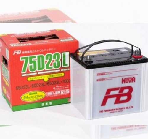 Аккумулятор Furukawa Battery Super Nova 75D23L 6ст