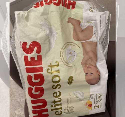 Подгузники huggies elite soft 2