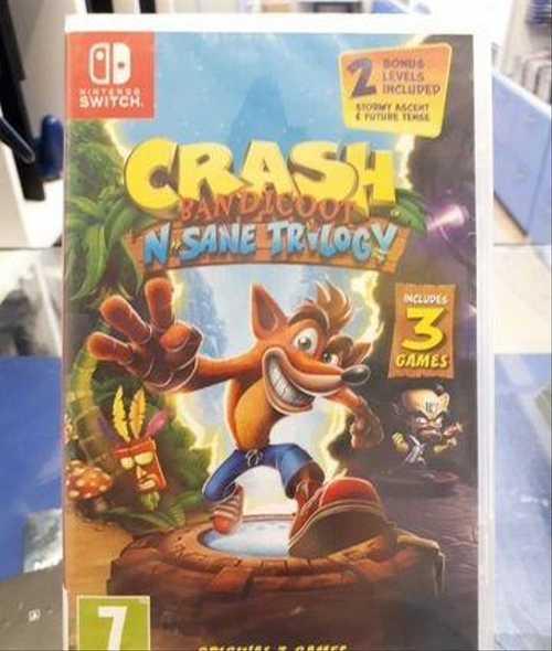 Crash bandicoot N.Sale trilogy Ns