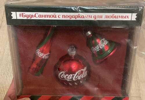 Коллекционные елочные игрушки Coca Cola