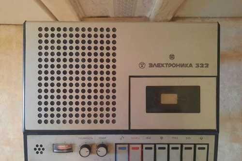 Магнитофон кассетный Электроника 322