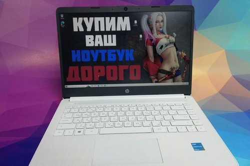 Мощный ноутбук с гарантией HP 14s 2021г i3 x4 11g\