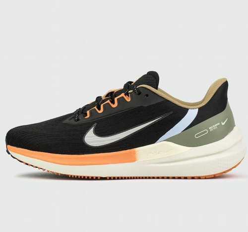 Кроссовки Nike Air Winflo 9 Black / Green / Orange