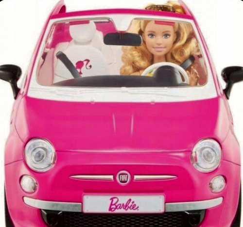 Barbie Автомобиль Кабриолет Фиат оригинал Mattel