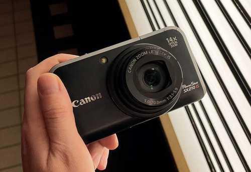 Canon PowerShot SX210 IS Цифровой фотоаппарат