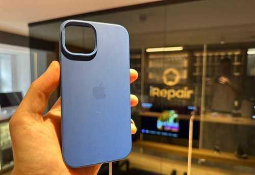 Чехол Silicon Case iPhone 14 Plus (Blue)