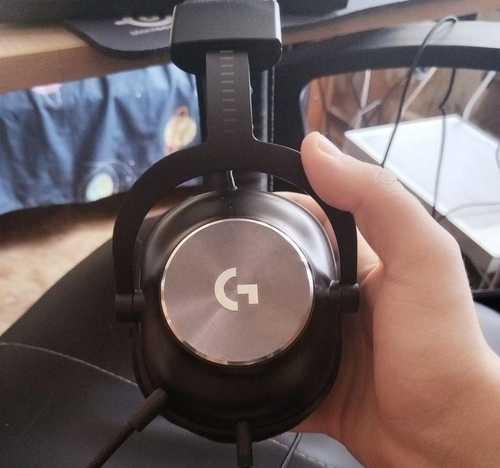 Наушники проводные logitech g pro x