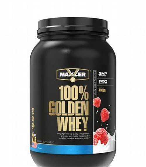 Maxler Golden Whey 908 г Strawberry